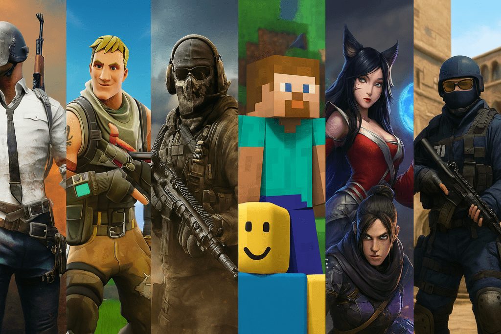 Top 10 Most Popular Online Games in the World [2025 Ranking] - Atlas Games