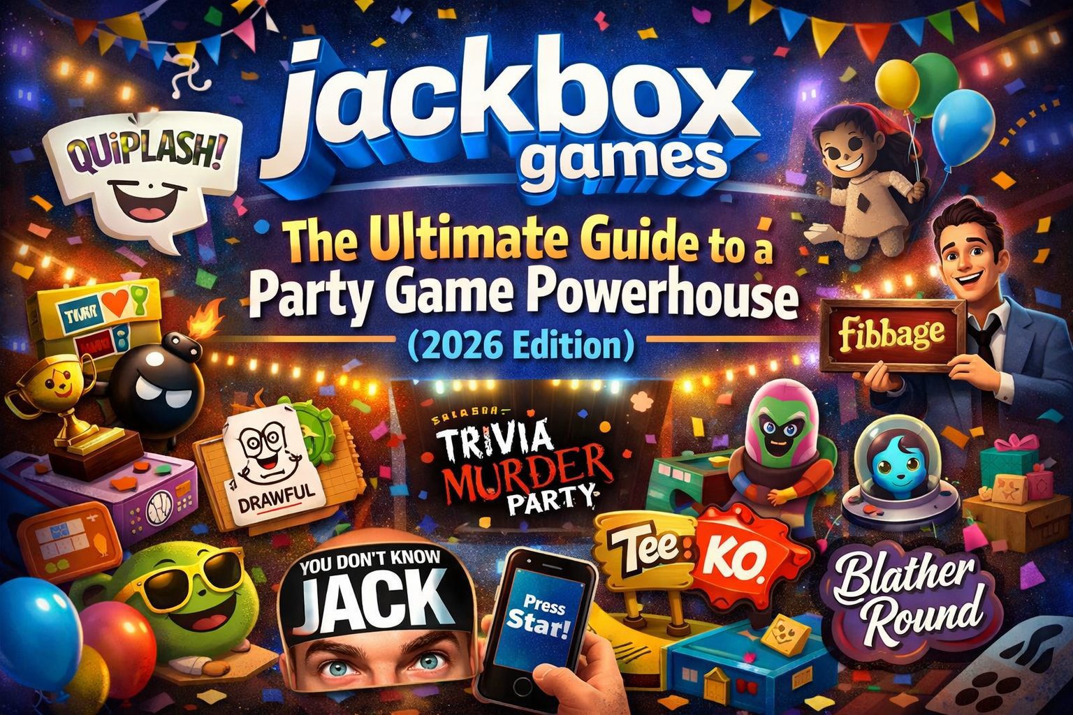 Jackbox Games - Video game developer: The Ultimate Guide to a Party ...